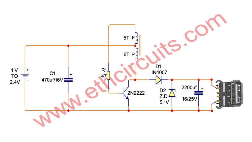 Boost Converter Circuit Diagram