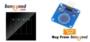 Easy Touch Switch Circuit Diagram with IC555